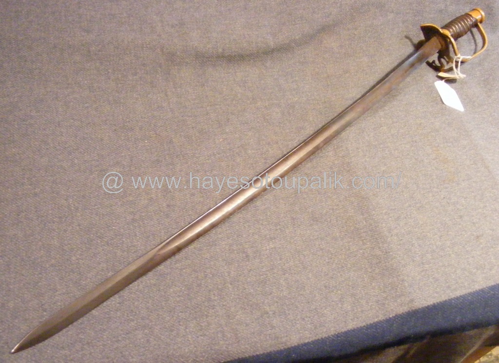 Original, Confederate CSA Cavalry Officer's Sword, w/ Cut-out Guard, by ...